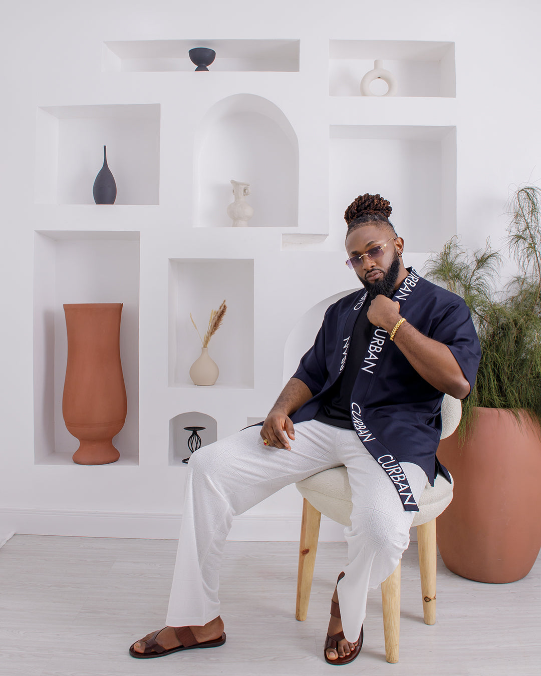 Curban Kimono and Palazzo Two Piece Menswear – Curban Place