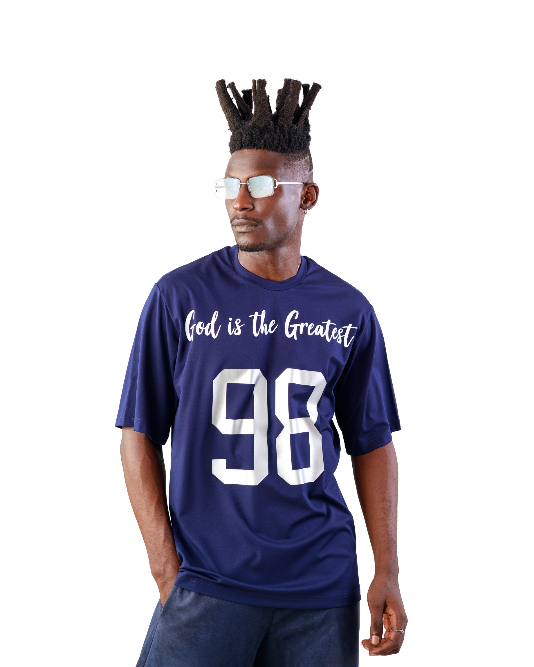 CURBAN GOD is the greatest Oversized Male T-Shirt – Curban Place